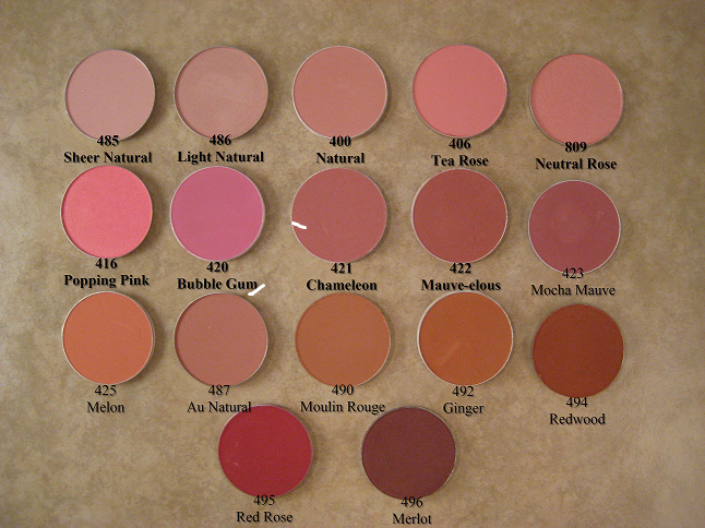 RRMU Blush Collection – Roger Riggle Make Up, LLC
